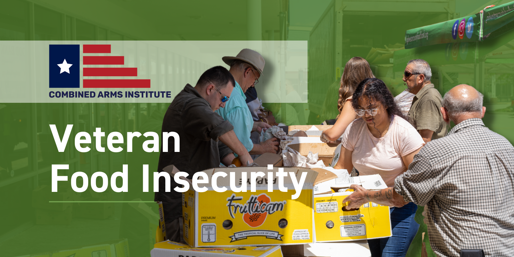 CAX Institute Hosts Veteran Food Insecurity Webinar